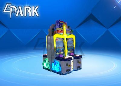 China Het gekke Muntstuk van het Spelmachines van de Harpoen VideodieArcade voor Kinderen in werking wordt gesteld Te koop
