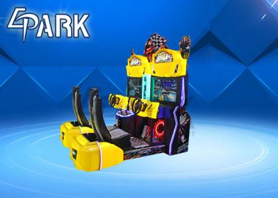 China Máquina de jogo do simulador do carro fresco atrativo da máquina/pares de jogo do carro de competência da fração de segundo à venda