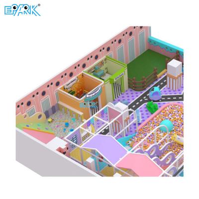 China Custom Indoor Commercial Soft Play Equipment Kindergarten Play Center  Soft Playground Park for sale