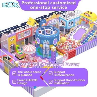 China Custom 155 Sqm Party Rental Wooden Soft Sensory Toys Room Equipment Kindergarten Play Center for sale