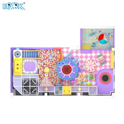 China Custom 155 Sqm Party Rental Wooden Soft Sensory Toys Room Equipment Kindergarten Play Center for sale