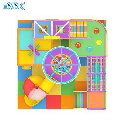 China Toddler Plastic Jungle   Playground for Kids Commercial Playground Equipment Indoor Soft Playground Park for sale