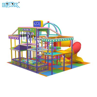 China Toddler Plastic Jungle   Playground for Kids Commercial Playground Equipment Indoor Soft Playground Park for sale