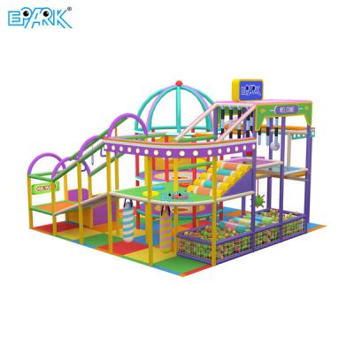 China Toddler Plastic Jungle   Playground for Kids Commercial Playground Equipment Indoor Soft Playground Park for sale