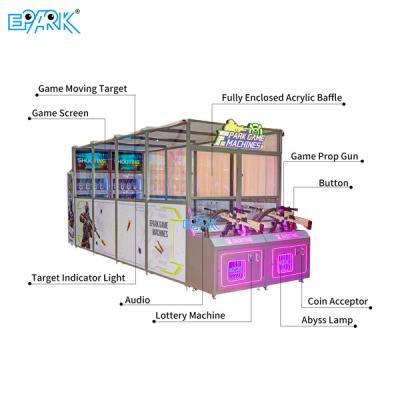 Cina La galleria a 42 pollici della fucilazione lavora 2 giocatori a macchina 4 tipi schermo di LCD delle pistole HD in vendita