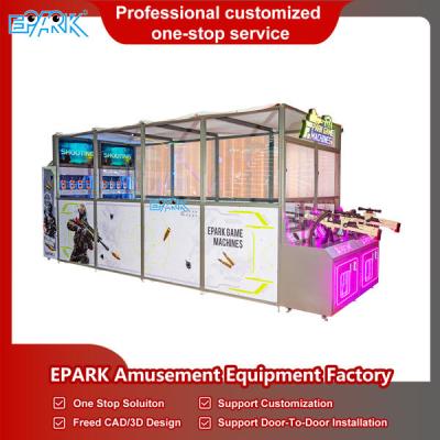 Cina La galleria a 42 pollici della fucilazione lavora 2 giocatori a macchina 4 tipi schermo di LCD delle pistole HD in vendita