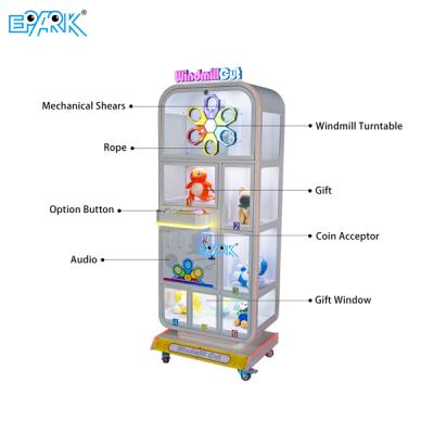 Cina Distributore automatico del giocattolo di tirata della moneta della macchina del gioco della gru del bambino del tè del latte in vendita