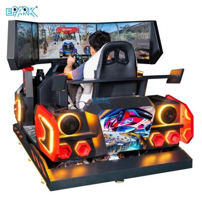 China Three Screen Six-Axis Drift Racing Car – Immersive Arcade Racing Experience for sale