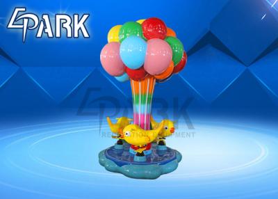 China Birds Style Carousel Kiddie Ride / Coin Operated Merry Go Round Swing Machine for sale
