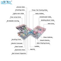 China 750m² Kids Dream Indoor Playground Adventure Park Fun for sale