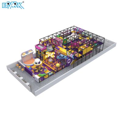 China Vibrant 215m² Space Station Indoor Playground for sale