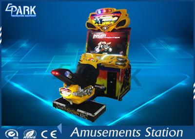 China Coin - Operated Arcade Motorbike Racing Game Machine FF Motor Simulator for sale