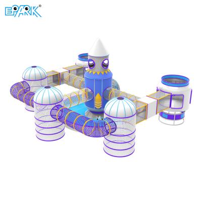 China Space Rocket Rope Climbing Combo: Custom Soft Play for Indoor Playground for sale
