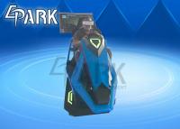 China Amusement Park Bluetooth Warrior 9D VR Simulator / Car Racing Game Machine for sale