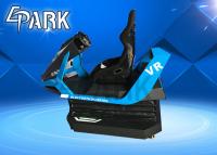China Amusement Park Bluetooth Warrior 9D VR Simulator / Car Racing Game Machine for sale