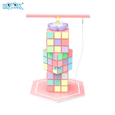 China Interactive Magic Cube Tower Soft Play for Indoor Park for sale