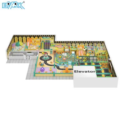 China Commercial Indoor Playground Equipment Supplier 845㎡ for sale