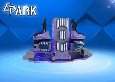 China VR Double Jumper Game Machine / Exciting 9D Virtual Reality Experience for sale