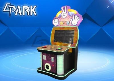 China Rock Paper Scissor Game Machine Capsule / Ticket Redemption Game Machine for sale