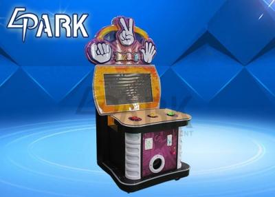 China Rock Paper Scissor Game Machine Capsule / Ticket Redemption Game Machine for sale