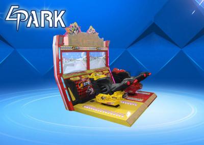 China Luxury Amusement Arcade Motor Racing Game Console / Adult Car Racing Machine for sale