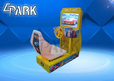 中国 作動させた子供を追い越します22インチのレース カーのシミュレーター/アーケード機械の運転を鋳造して下さい 販売のため