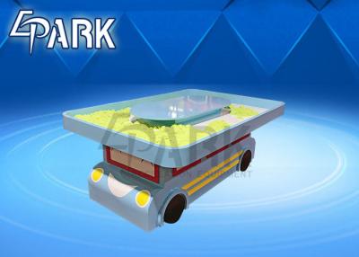 China Free Player Amusement Game Machines , Interactive Game Sandbox Cartoon Car Sand Table for sale