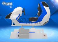 China Cool  FRP Material 3D Car Racing Simulator / Electric Dynamic System 9D VR Ride for sale