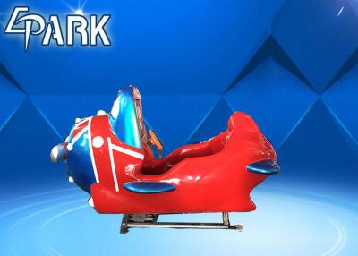 China Small Swing Set Electric Big Plane Kiddie Ride Coin Operated / Amusement Park Kids Ride On Car for sale