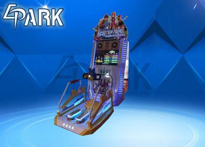 China 230W Commercial Skate Simulator , Scooter Speed Race Online Competition Game Machine for sale