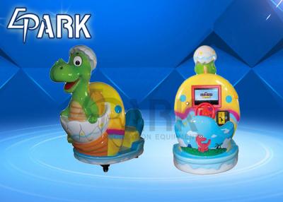 Cina Macchina del gioco dell'oscillazione dei bambini del dinosauro della vetroresina con 11" tirata della moneta dell'affissione a cristalli liquidi Ii in vendita