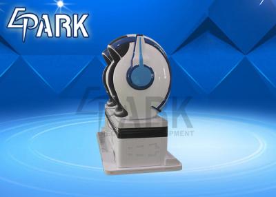 China Luxury VR Experience amusement ride 9D Cinema White Egg 360 Degree View Cinema 9D VR for sale