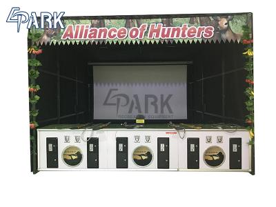 China Tireur-Ausländer-einfache Münzen-Stoß-Spiel-Maschine für sechs Leute 45W zu verkaufen