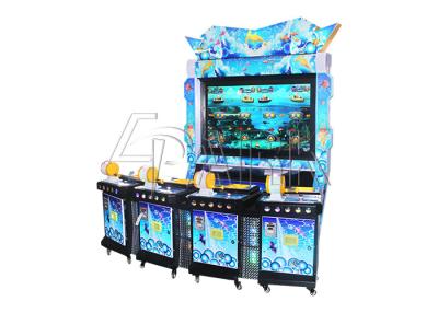 Cina Macchine a gettoni a 55 pollici della galleria/giocatori della macchina 4 del gioco pesca di estinzione in vendita