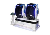China Multi - Seats 360 Degree Interactive 9D VR Simulator , 5d 7d VR Cinema for sale
