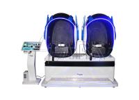 China Multi - Seats 360 Degree Interactive 9D VR Simulator , 5d 7d VR Cinema for sale