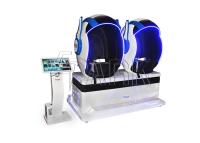 China Multi - Seats 360 Degree Interactive 9D VR Simulator , 5d 7d VR Cinema for sale