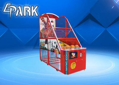 China Coin Operated Amusement Sports Redemption Game Machine / Basketball Shooting Video Arcade Equipment for sale