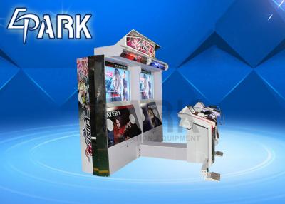 中国 硬貨によって作動させる動的座席は元のLetsビデオ射撃のアーケード・ゲームのmachineTimeの危機行きます島の4つのシリーズ硬貨模倣します 販売のため