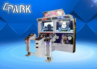 中国 硬貨によって作動させる動的座席は元のLetsビデオ射撃のアーケード・ゲームのmachineTimeの危機行きます島の4つのシリーズ硬貨模倣します 販売のため