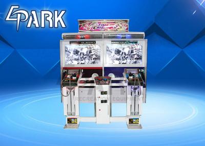 中国 硬貨によって作動させる動的座席は元のLetsビデオ射撃のアーケード・ゲームのmachineTimeの危機行きます島の4つのシリーズ硬貨模倣します 販売のため