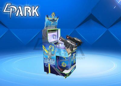 China Amusement Park Laser Shooting Games Kids Aliens Arcade Machine Gun Toys For Sale for sale