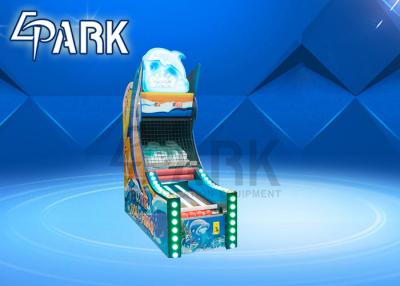 Cina Macchina adorabile del video della palla della fucilazione di bowling del delfino di progettazione dei bambini del parco di divertimenti a gettoni in vendita