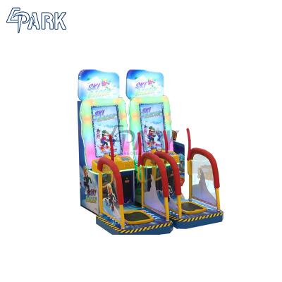 Cina Macchina di video gioco felice dell'interno della galleria del simulatore dello sci del parco di divertimenti di EPARK a gettoni in vendita