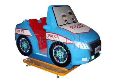 China Amusement World Police Car Kids Coin Operated Game Machine / Video Game Driving Simulator for sale