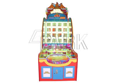 China Lottery Ticket Redemption Arcade Game Machine Panyu Super Carnival Coin Operated Throwing Balls Game for sale
