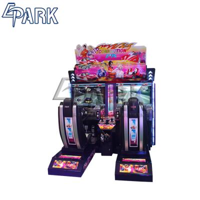 China Electronic Car Racing Arcade Machine / Racing Arcade Cabinet Twin Racing Car for sale