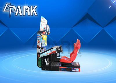 China 1 speler Stereosysteem Binnenarcade racing game machine Te koop