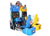 China Split Second Racing Car Video Arcade Action Game Machine for sale