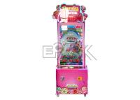 China Hardware Drop Ball Win Tickets Arcade Lottery Game Machine for sale